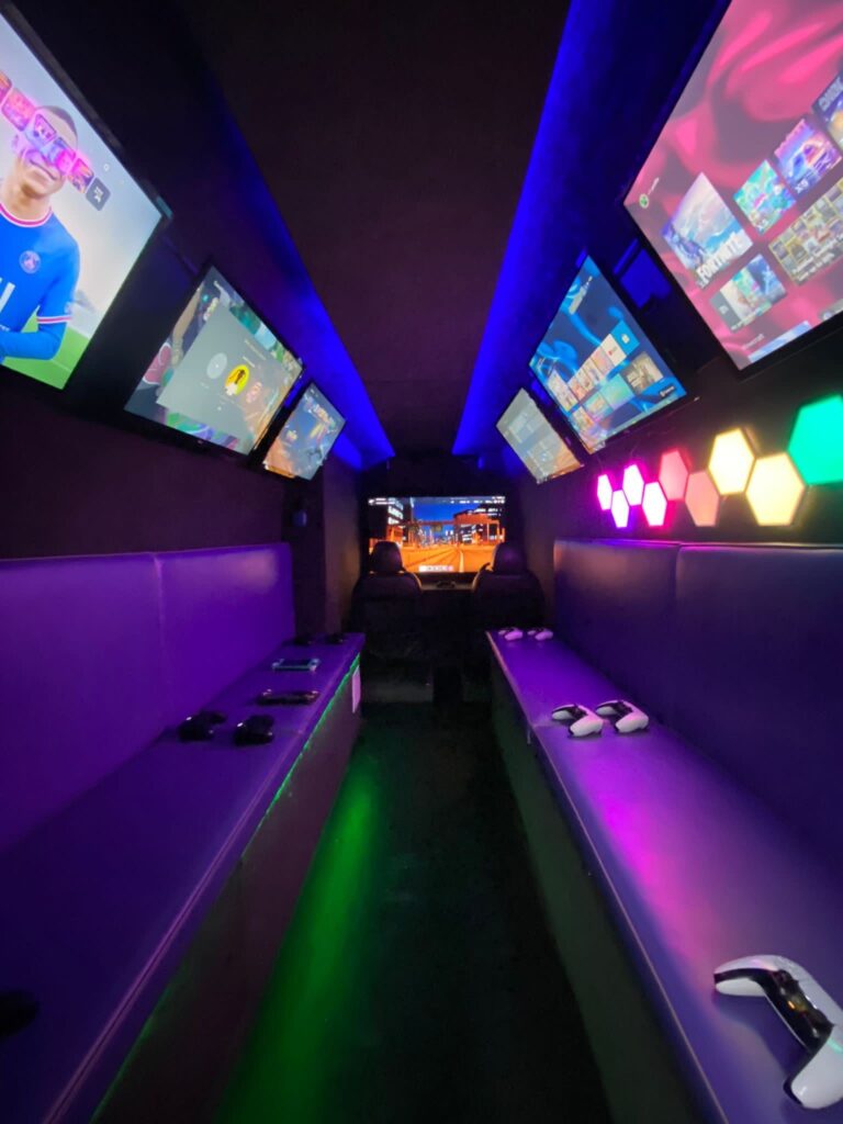 Gaming Bus Essex & London Party Gaming Bus All Ages